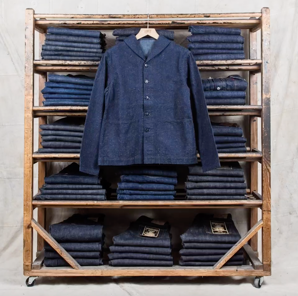 We made a short stop motion movie that shows the aging of denim ...