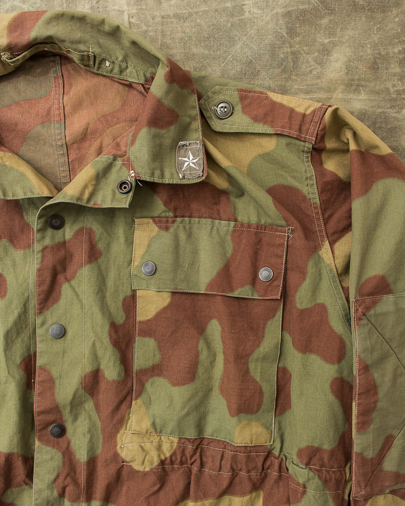 Vintage 1960's Italian Military M1929 Telo Mimetico Camouflage Cloth J ...