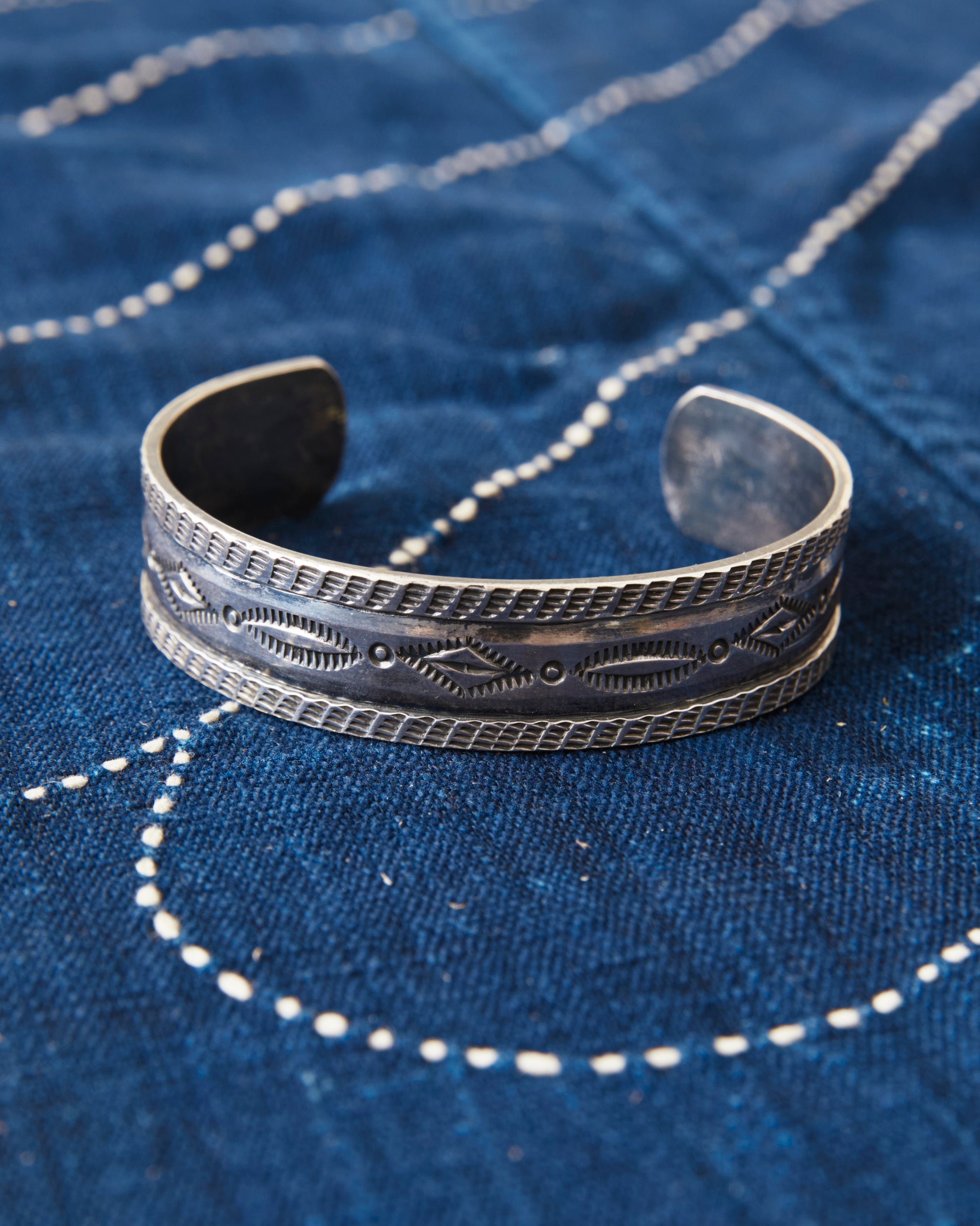 Tenable Crafts TC010 Stamped Silver Bracelet – Second Sunrise