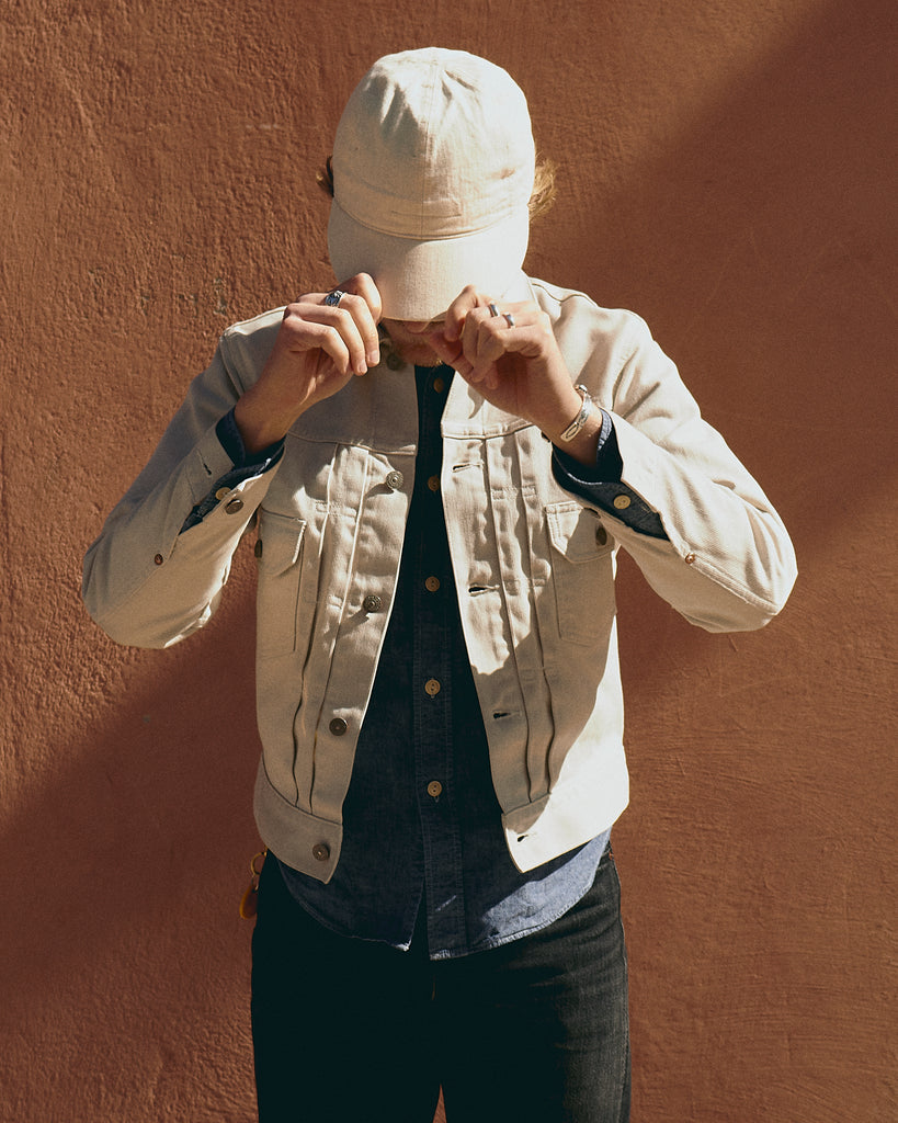 Papa Nui Cap Co. CVN-44 Natural HBT Cap – Second Sunrise