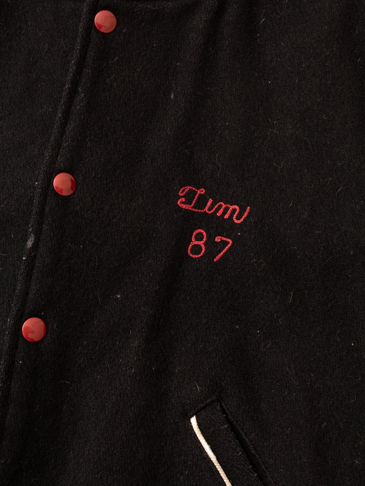 Vintage 1987 The Standard Pennant co Wool Varsity Jacket – Second Sunrise