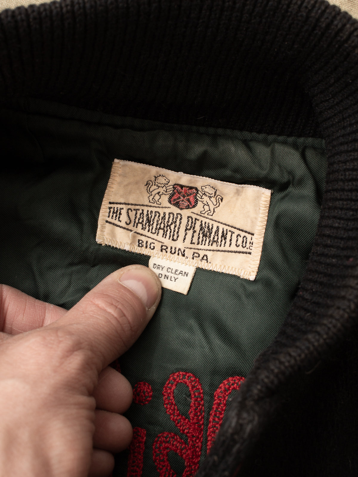 Vintage 1987 The Standard Pennant co Wool Varsity Jacket – Second Sunrise