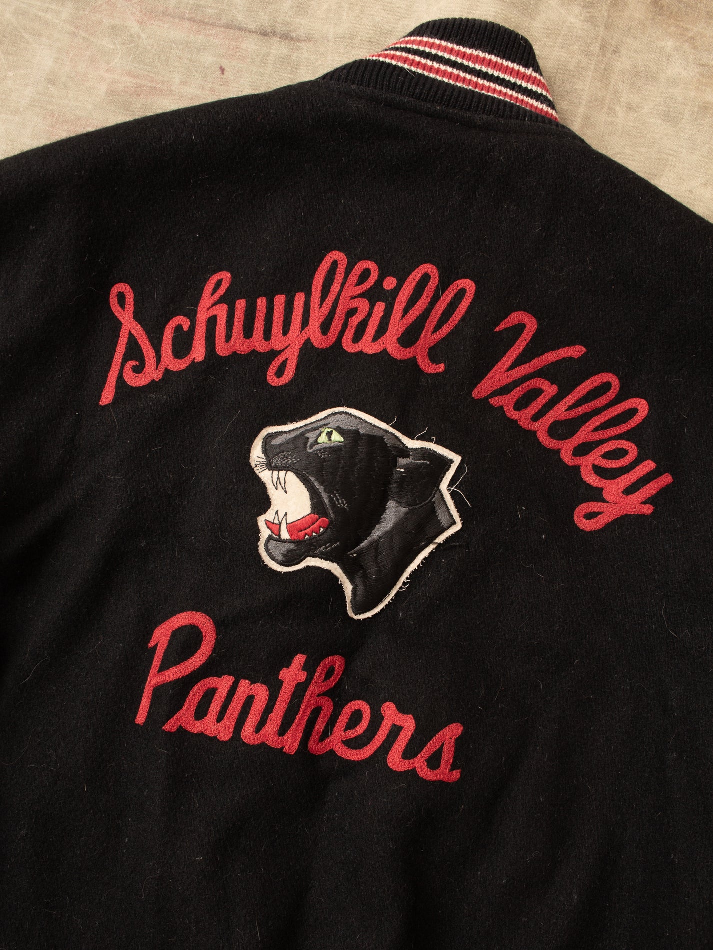 Vintage 1987 The Standard Pennant co Wool Varsity Jacket – Second Sunrise