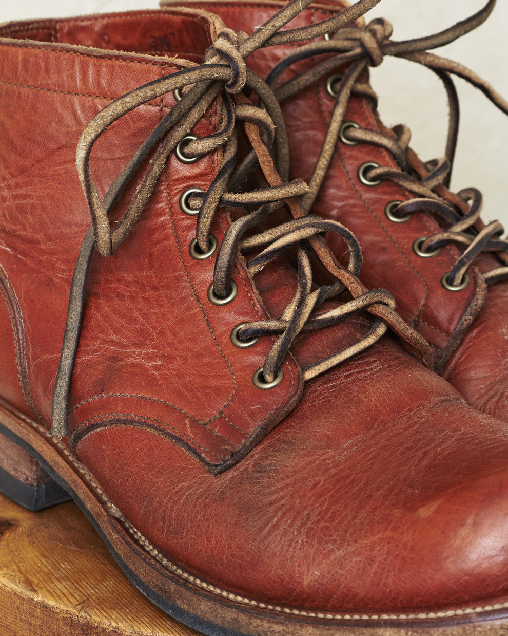 Second Hand Viberg Service Boot 310 Raw Natural Wooly Chromexcel Size ...