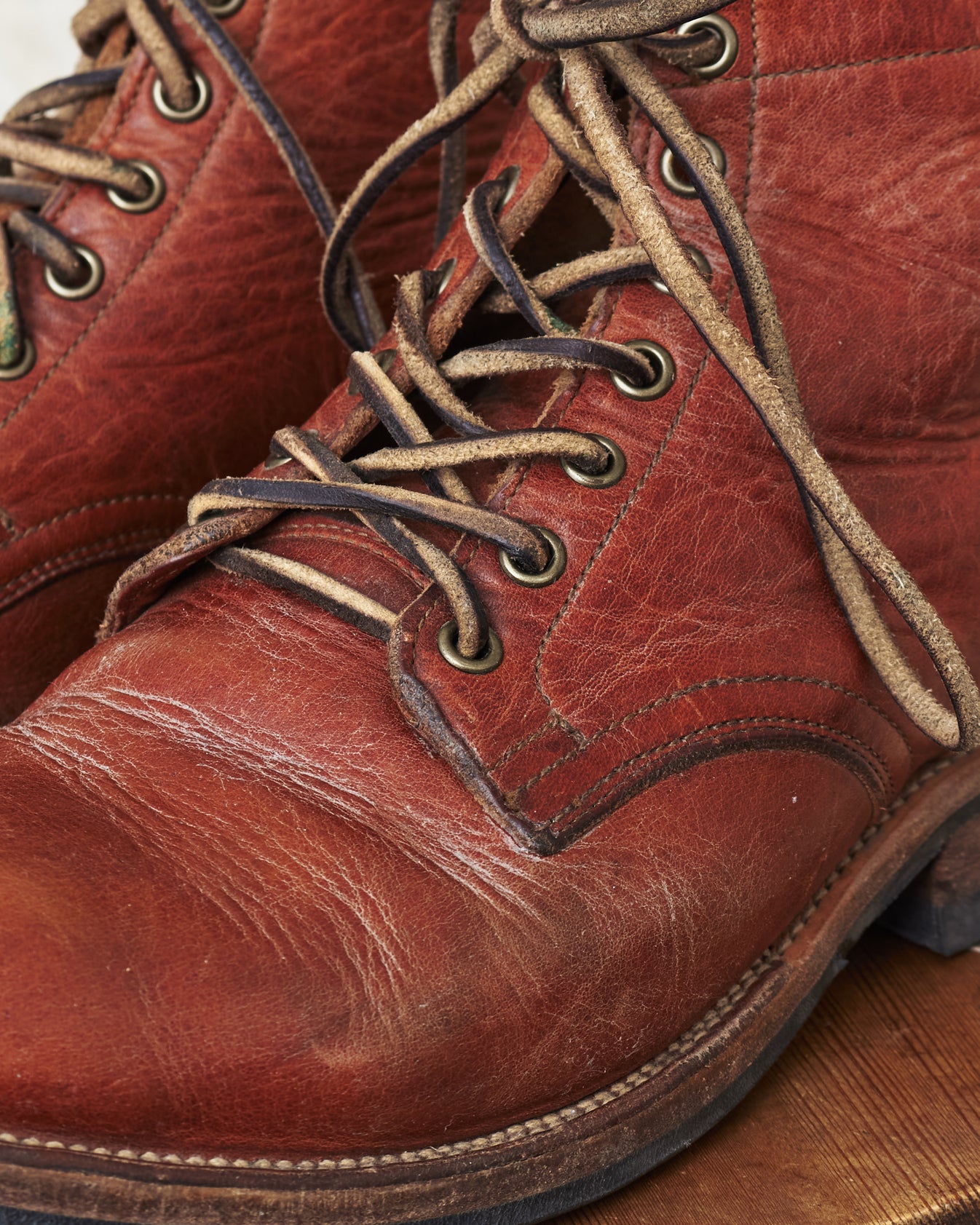 Second Hand Viberg Service Boot 310 Raw Natural Wooly Chromexcel Size ...