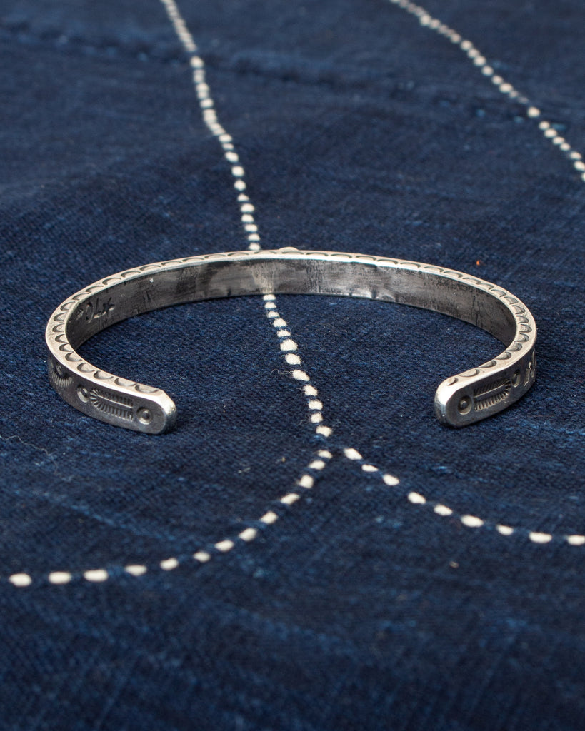 Tenable Crafts Mini Concho Silver Bracelet #7 – Second Sunrise