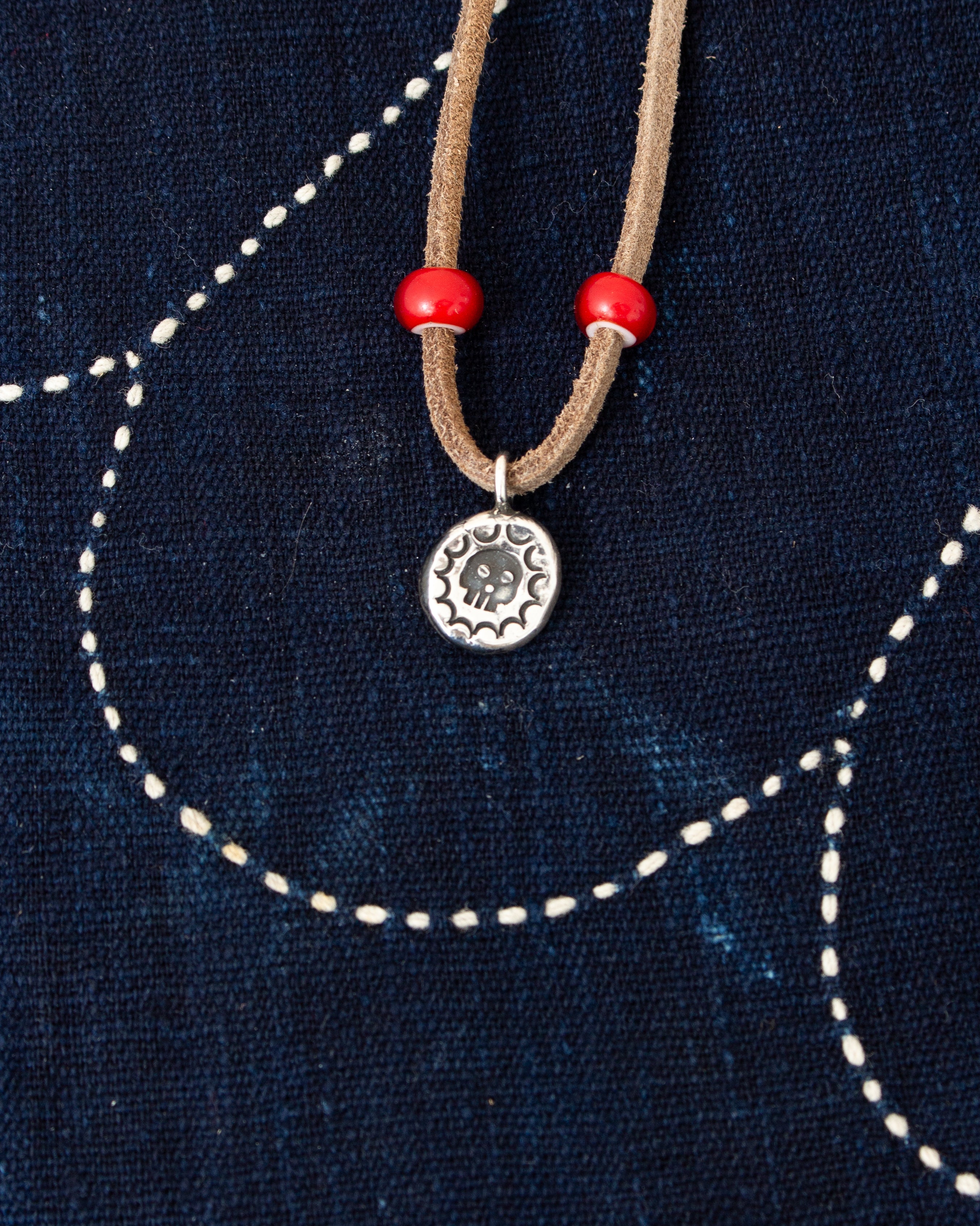 Tenable Crafts Mini Skull Silver Pendant #5 – Second Sunrise