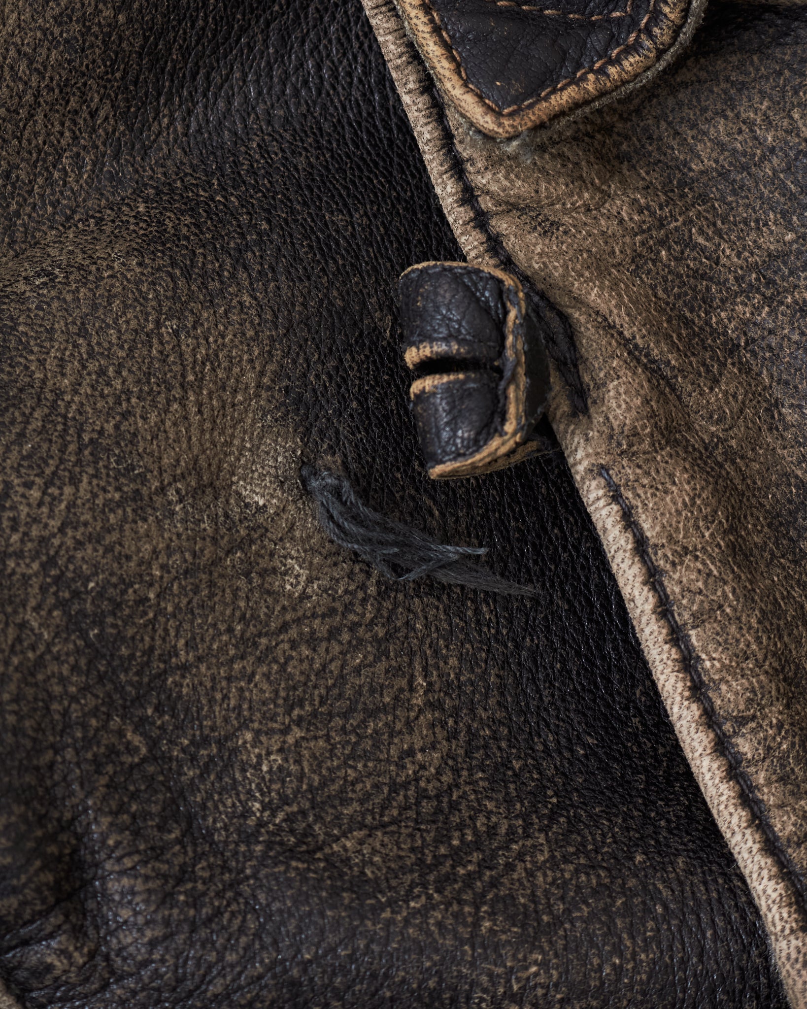 Vintage Swedish Army Dispatch Riders Leather Jacket "Ordonnansjacka" S ...