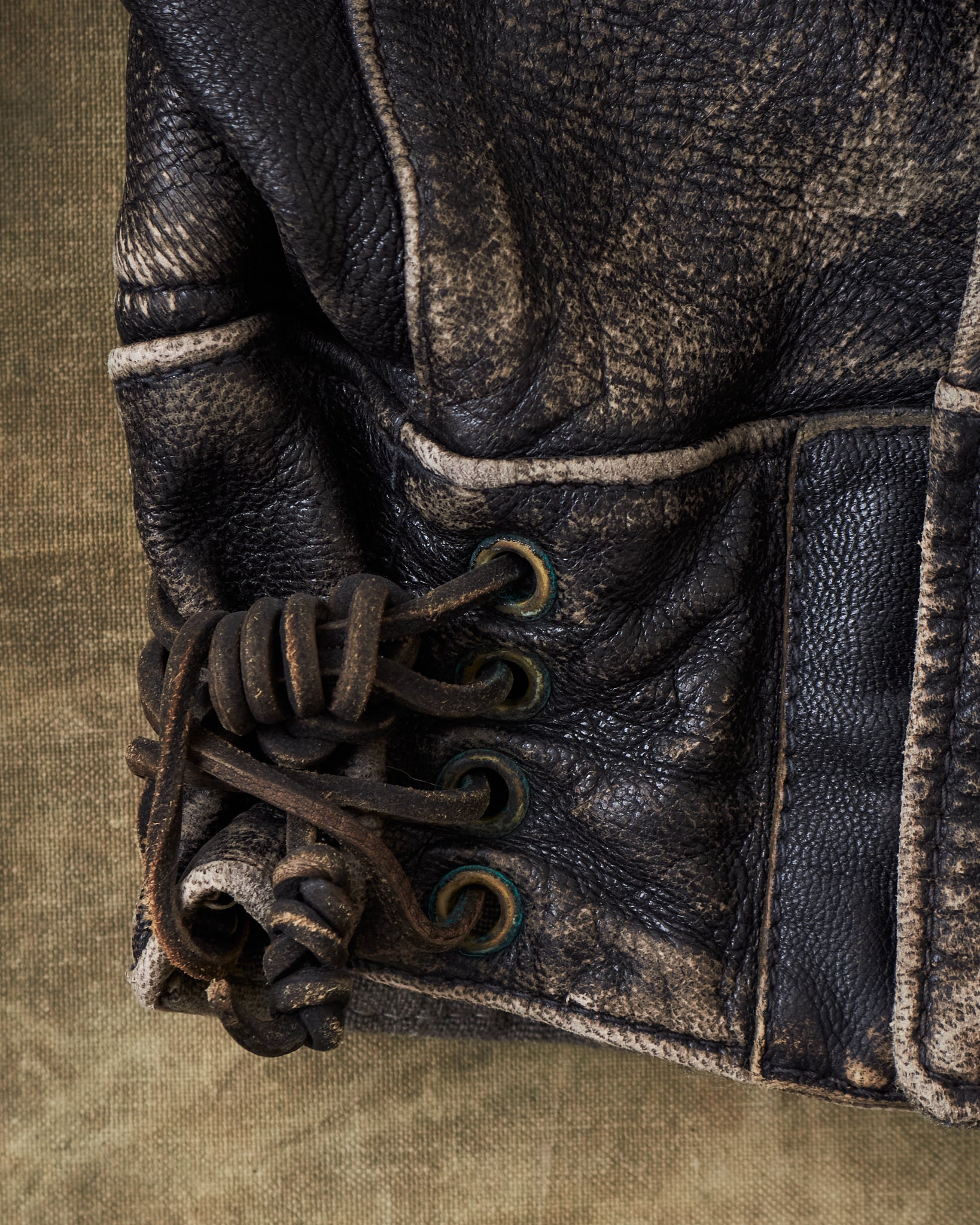 Vintage Swedish Army Dispatch Riders Leather Jacket "Ordonnansjacka" S ...