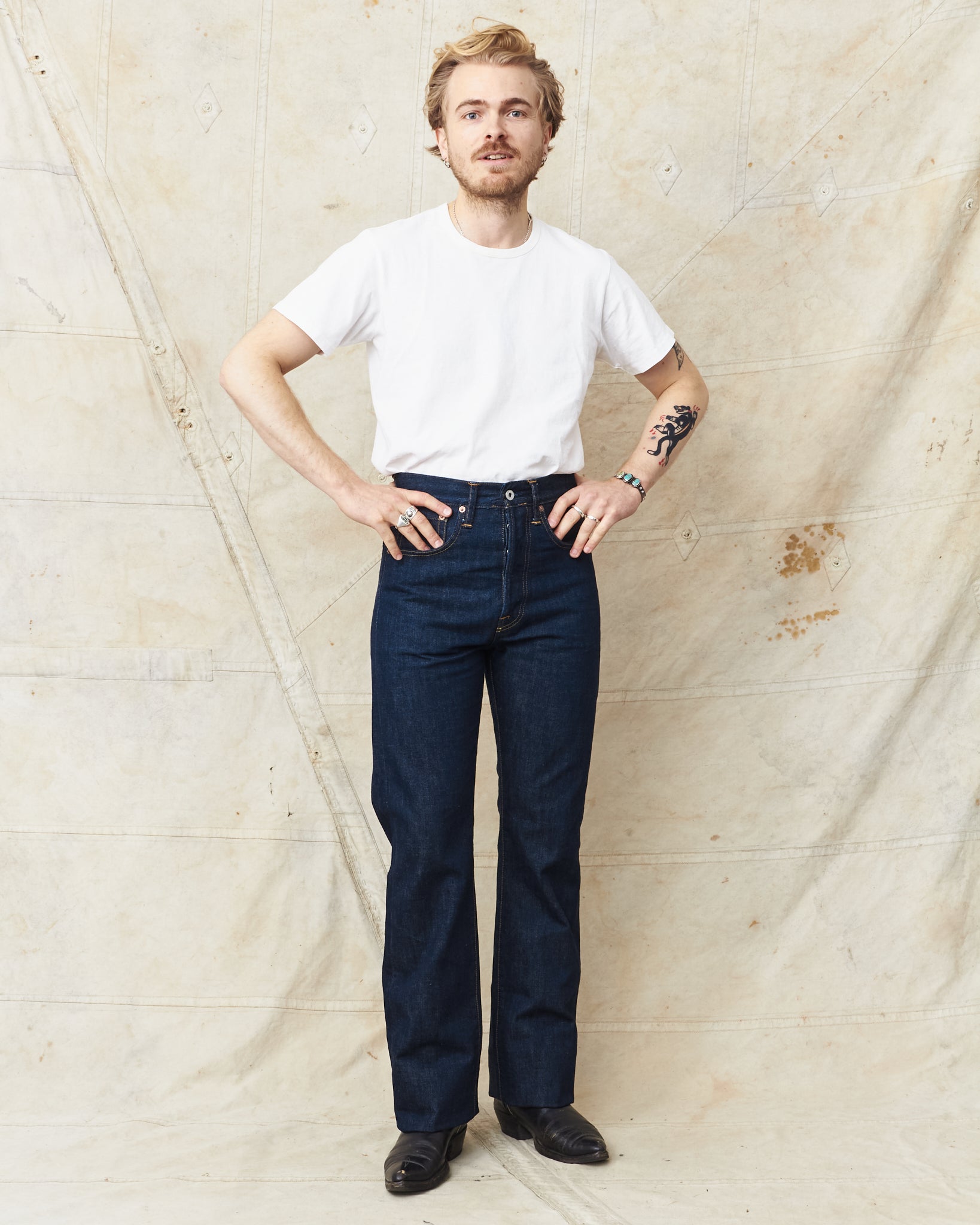 Indigofera Wyatt Jeans Laredo Broken Twill – Second Sunrise
