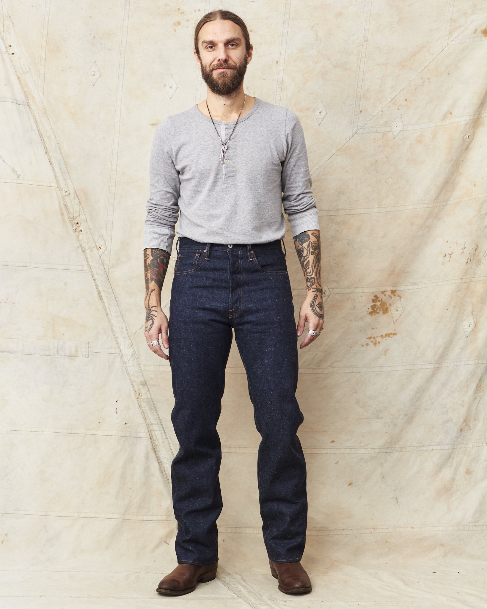 Indigofera Kain Jeans Kobakama Wolly Denim – Second Sunrise