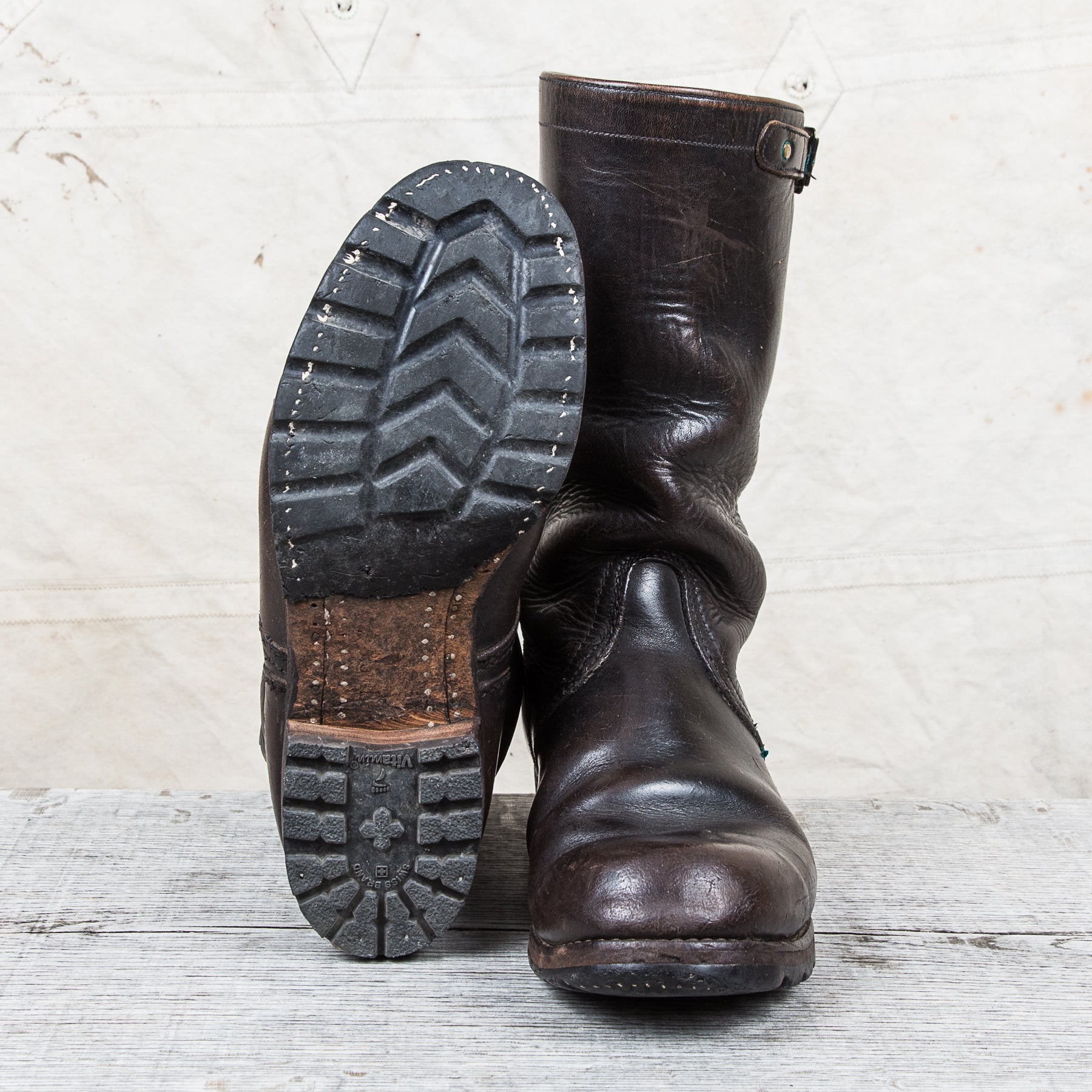 Vintage German Bundeswehr Engineer Boots – Second Sunrise
