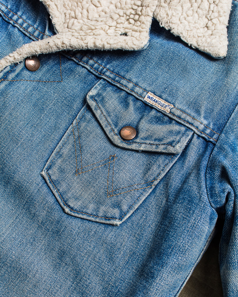 Vintage 70's Wrangler Ranch Coat Broken Twill Denim Jacket – Second Sunrise