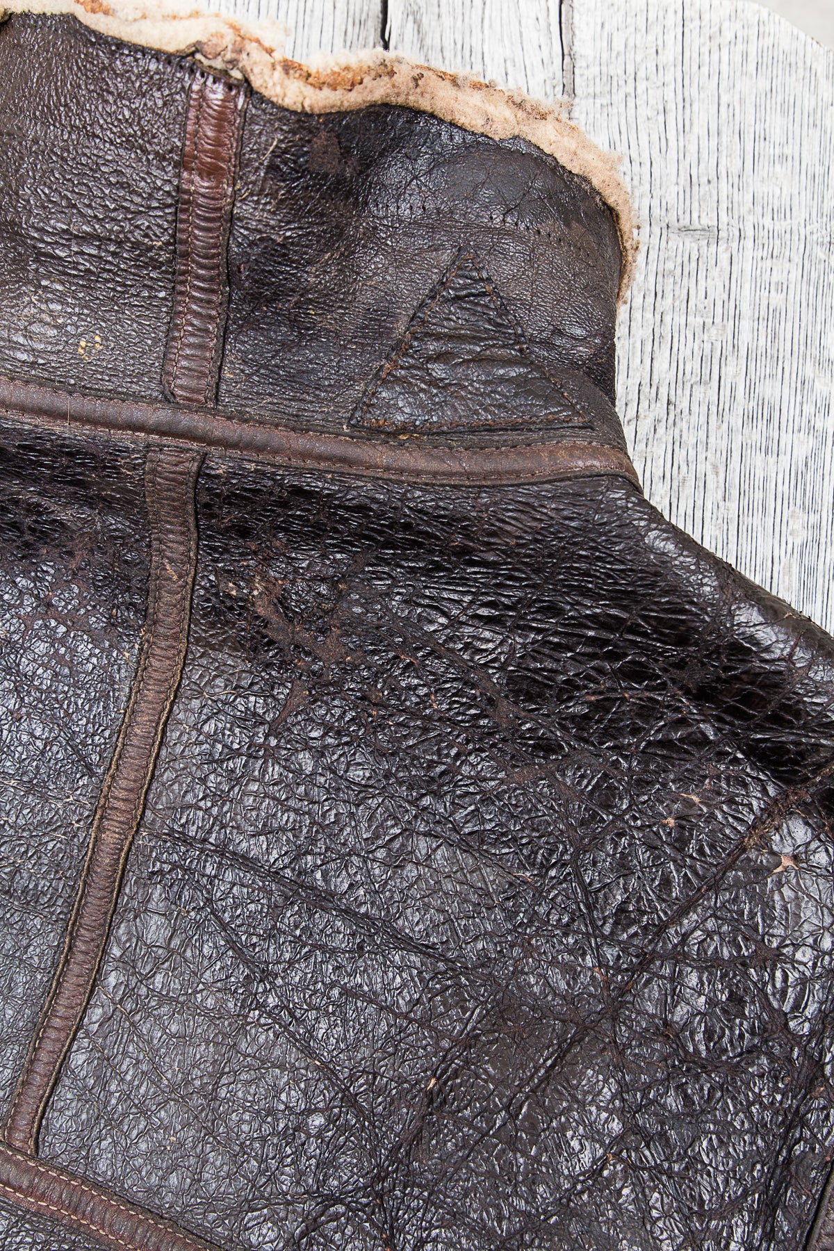 Vintage USAAF Leather B-3 Flight Jacket – Second Sunrise