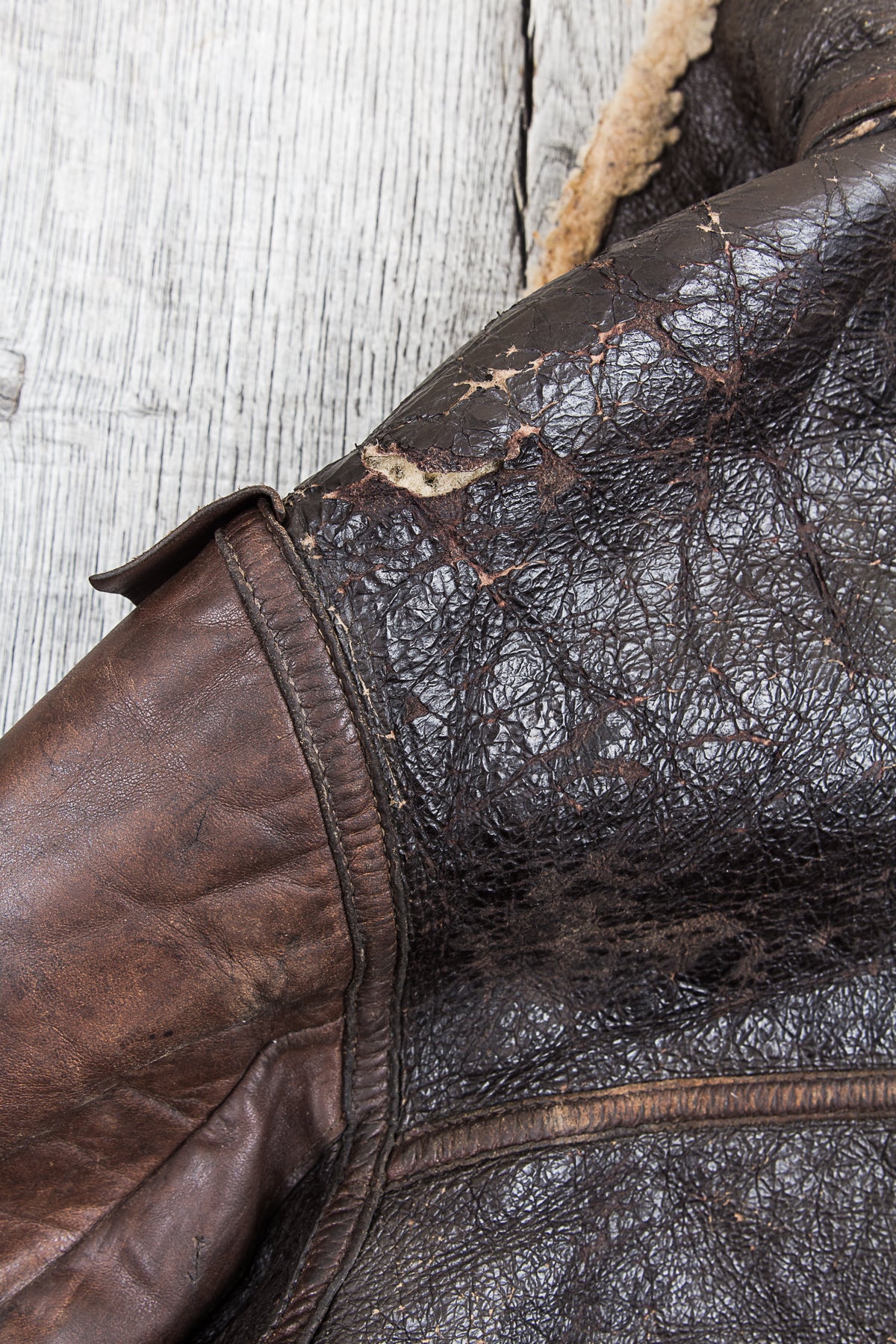 Vintage USAAF Leather B-3 Flight Jacket – Second Sunrise