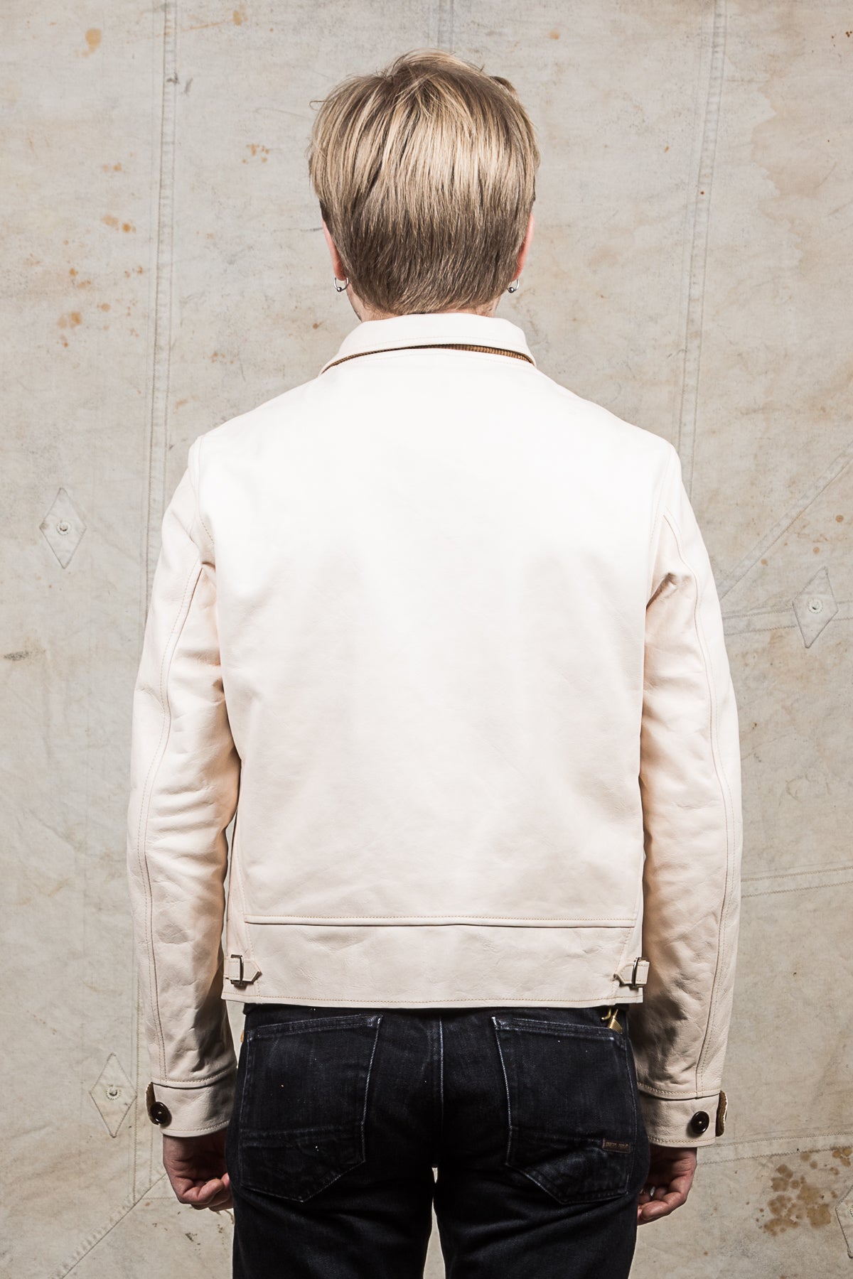 Mister Freedom Natural Campus Leather Jacket Veg Tanned – Second Sunrise