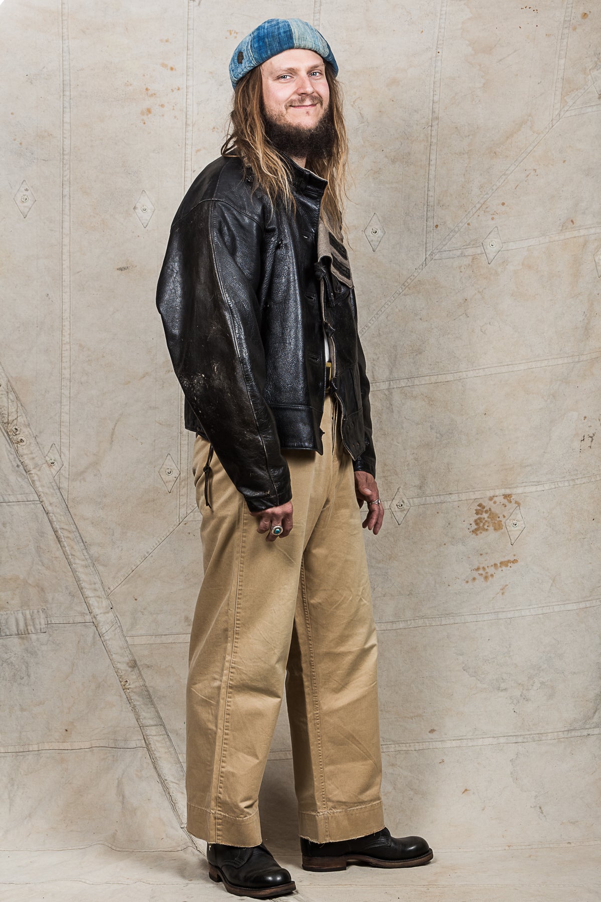 Vintage Swedish Army Dispatch Riders Leather Jacket "Ordonnansjacka ...