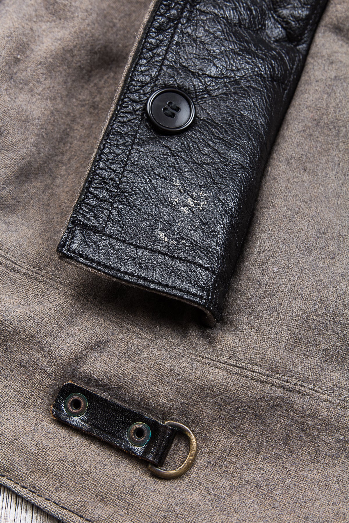 Vintage Swedish Army Dispatch Riders Leather Jacket "Ordonnansjacka ...