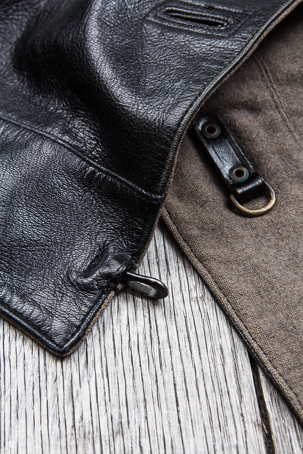 Vintage Swedish Army Dispatch Riders Leather Jacket "Ordonnansjacka ...