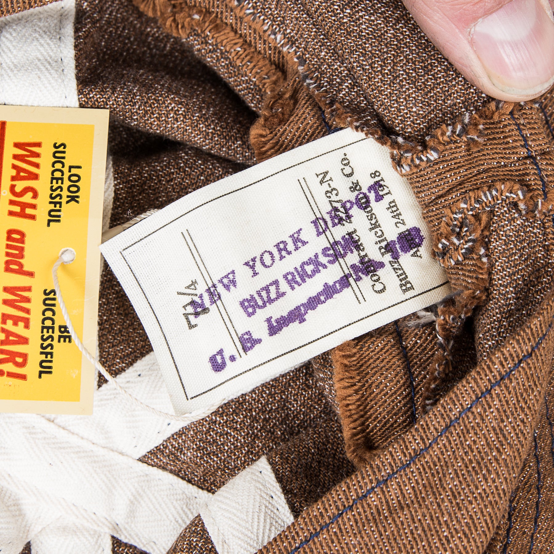 Buzz Rickson's Brown Denim Daisy Mae Hat – Second Sunrise