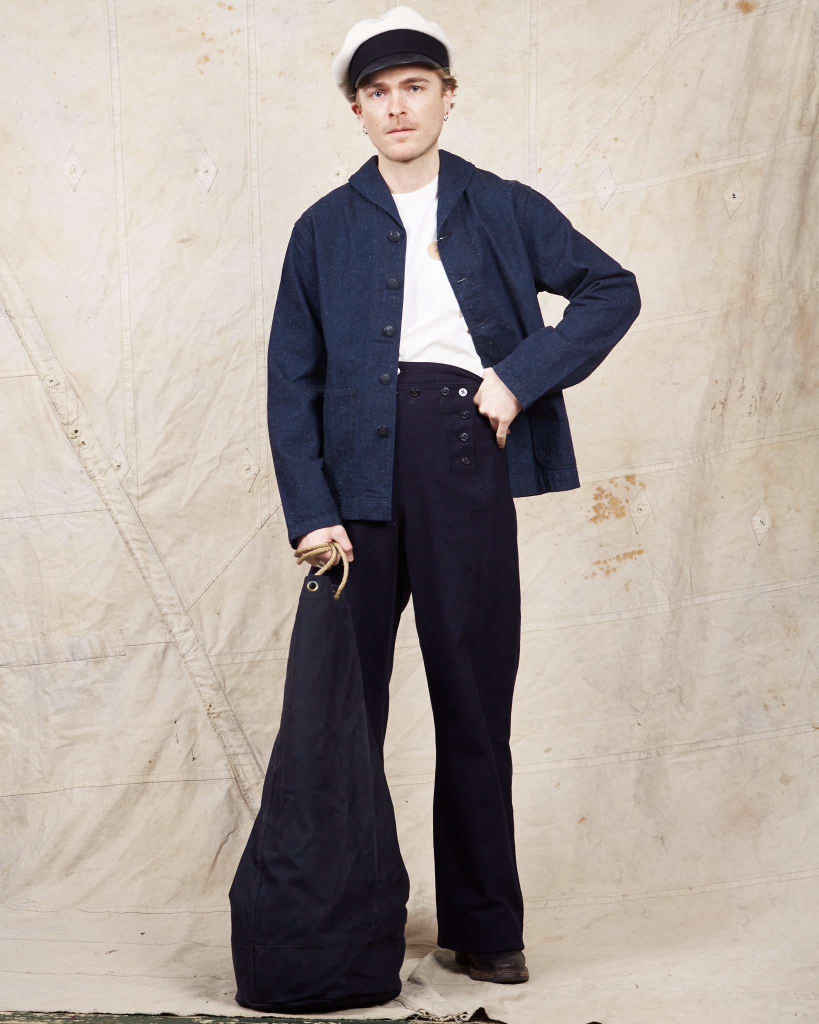 Vintage 1969 Original US NAVY Wool Sailor Pants – Second Sunrise